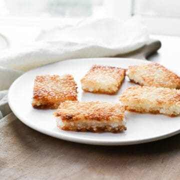 Crispy Rice Squares - A Nourishing Plate