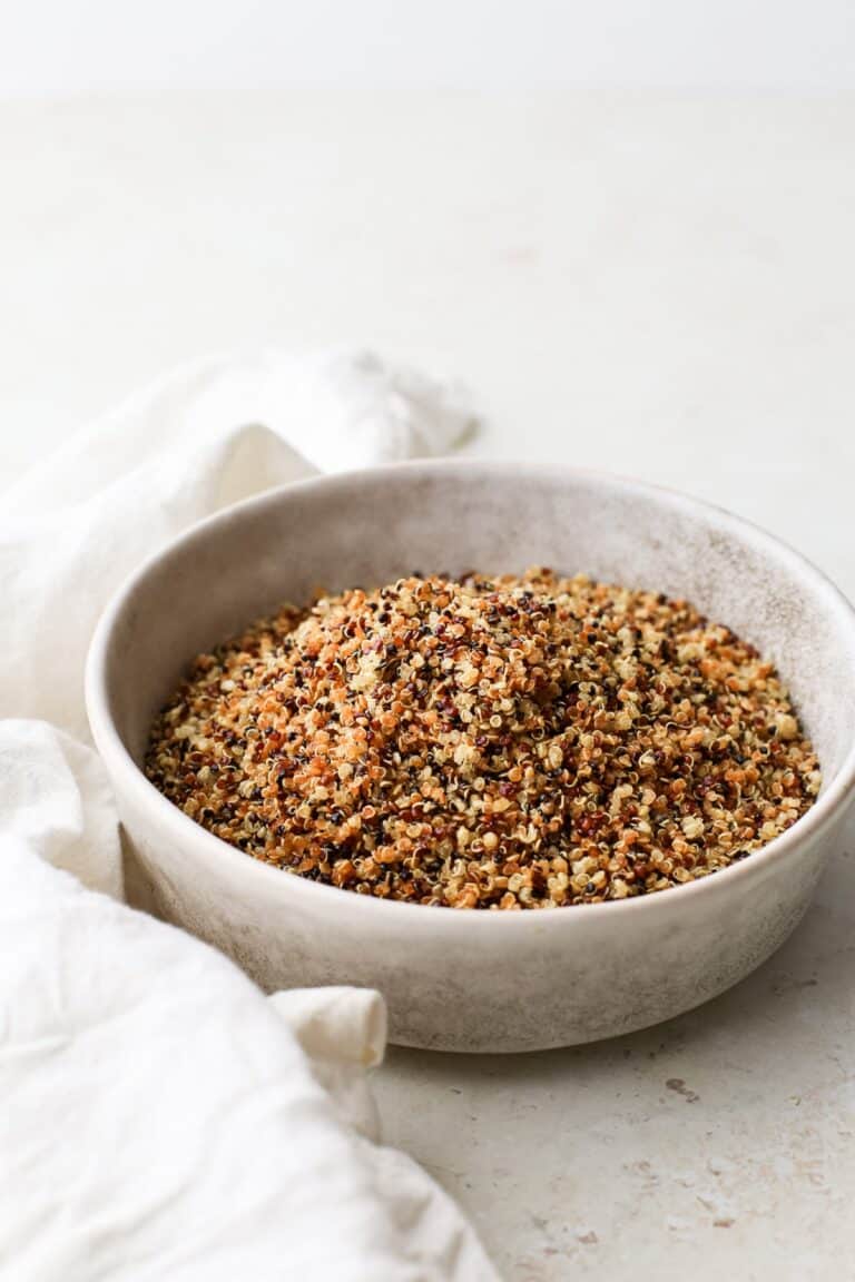 How To Make Crispy Quinoa (Oven Roasted) - A Nourishing Plate