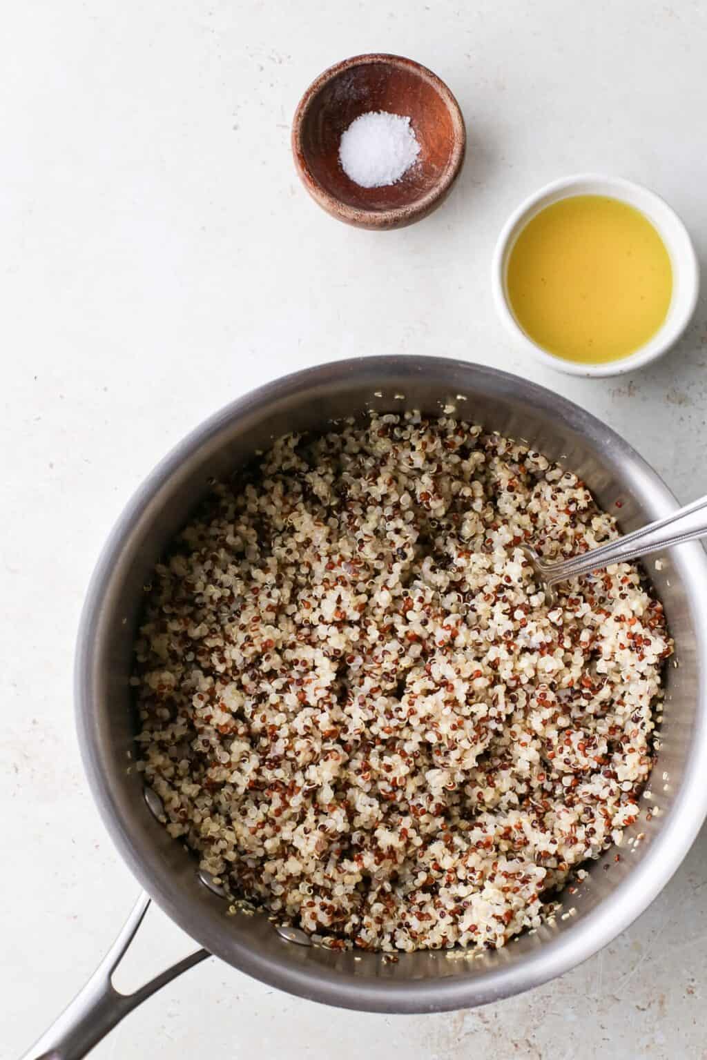 How To Make Crispy Quinoa (Oven Roasted) - A Nourishing Plate