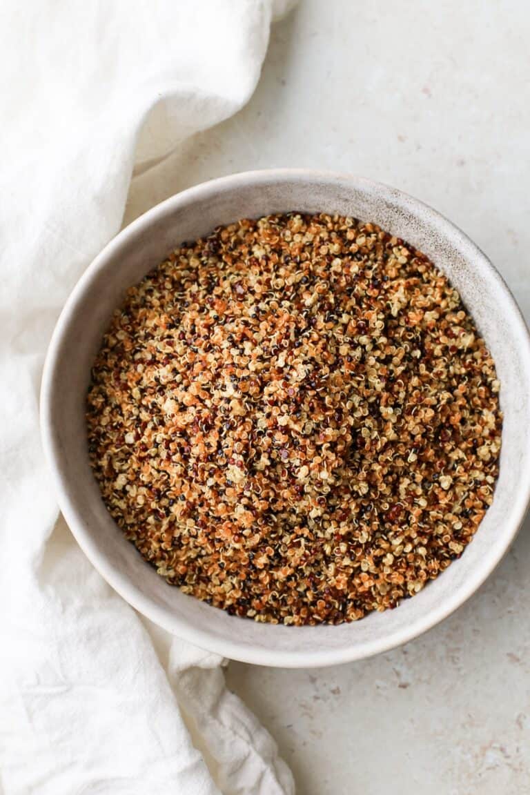 How To Make Crispy Quinoa (Oven Roasted) - A Nourishing Plate