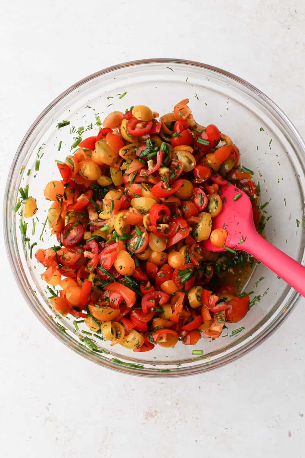 Homemade Fresh Tomato Relish - A Nourishing Plate
