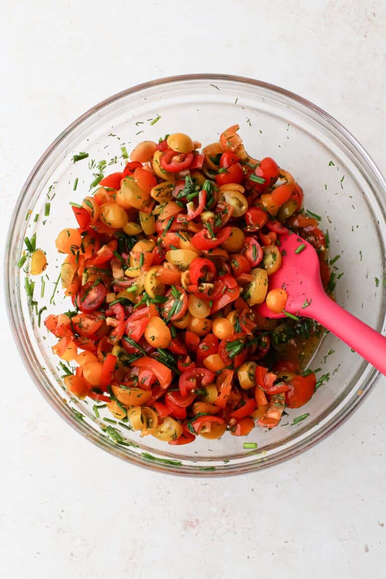 Homemade Fresh Tomato Relish - A Nourishing Plate