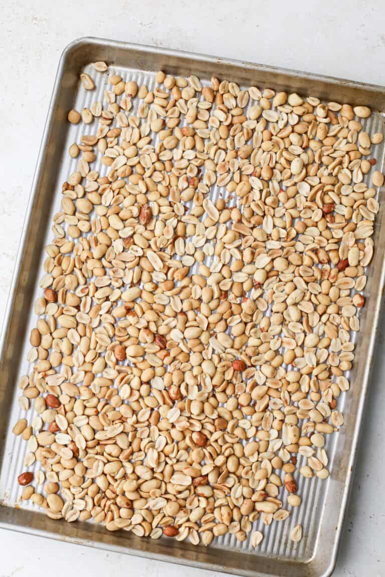 Easy Homemade Peanut Butter - A Nourishing Plate