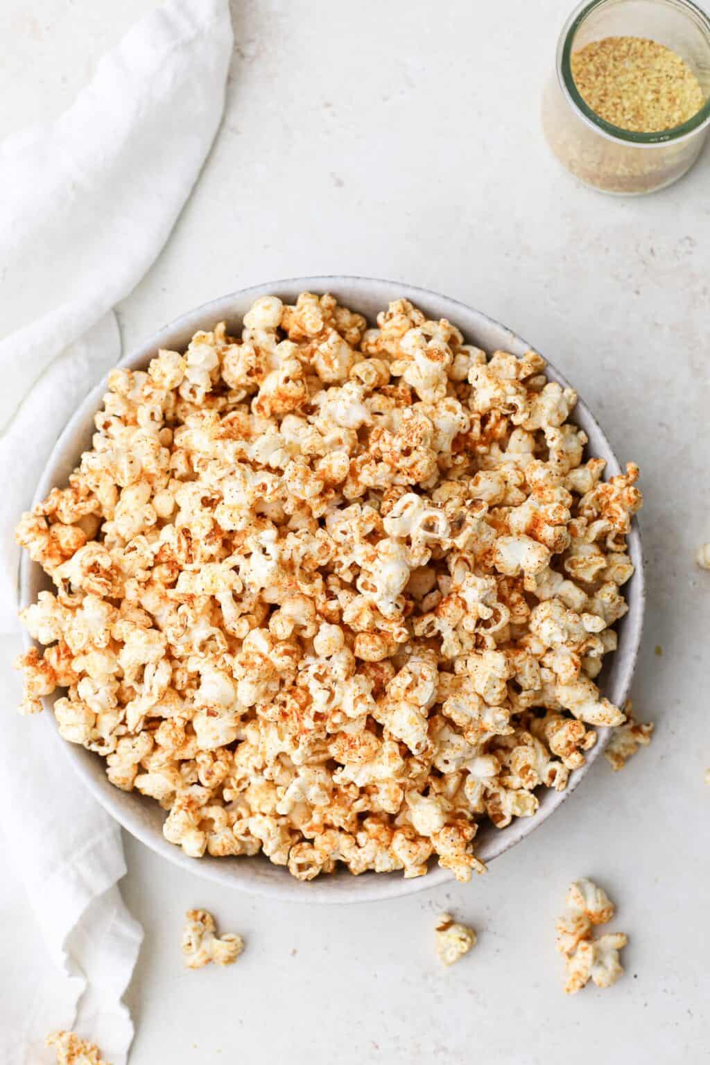 Homemade Vegan Popcorn Seasoning - A Nourishing Plate