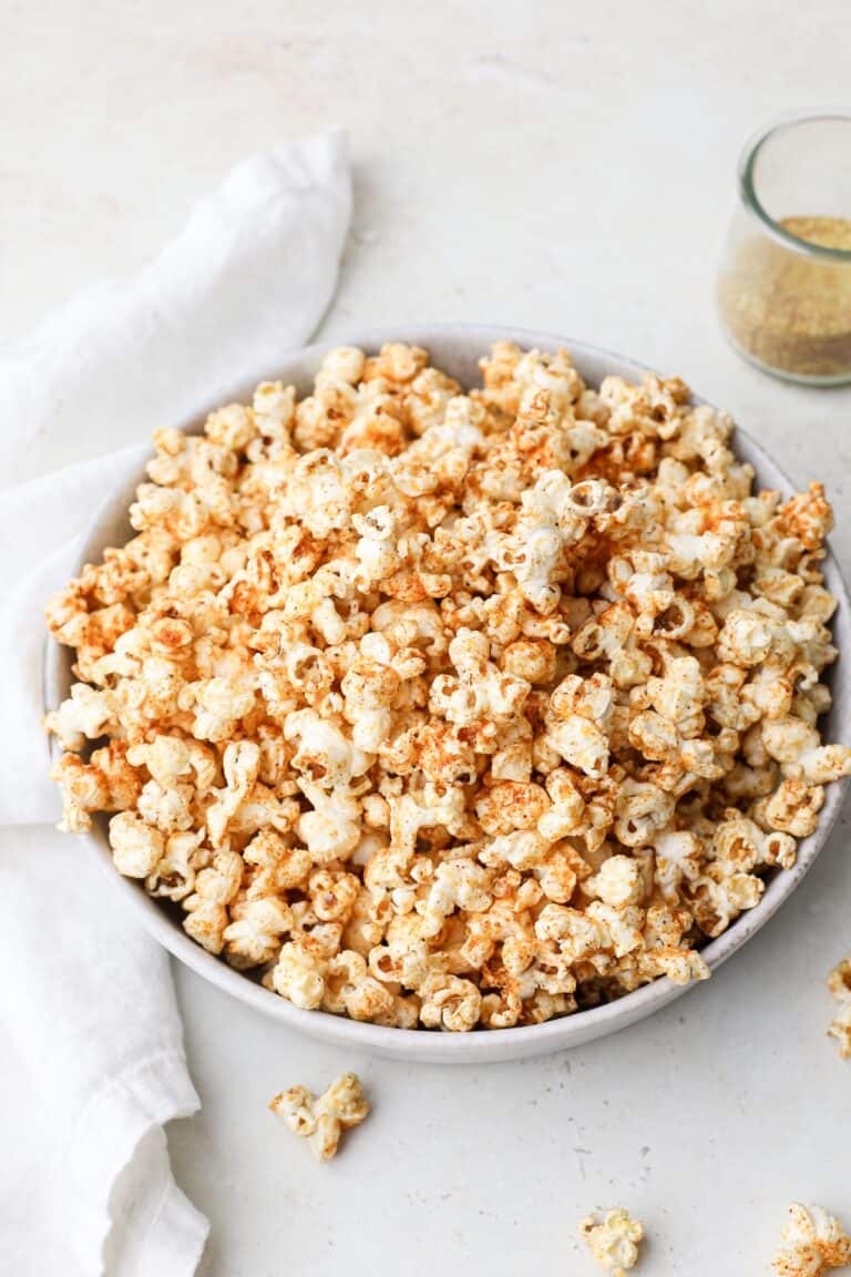Homemade Vegan Popcorn Seasoning - A Nourishing Plate