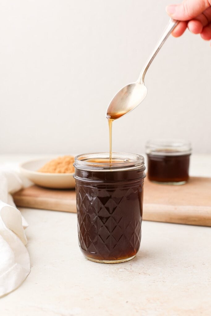 Brown Sugar Simple Syrup For Coffee, Tea, Cocktails, & More - A ...