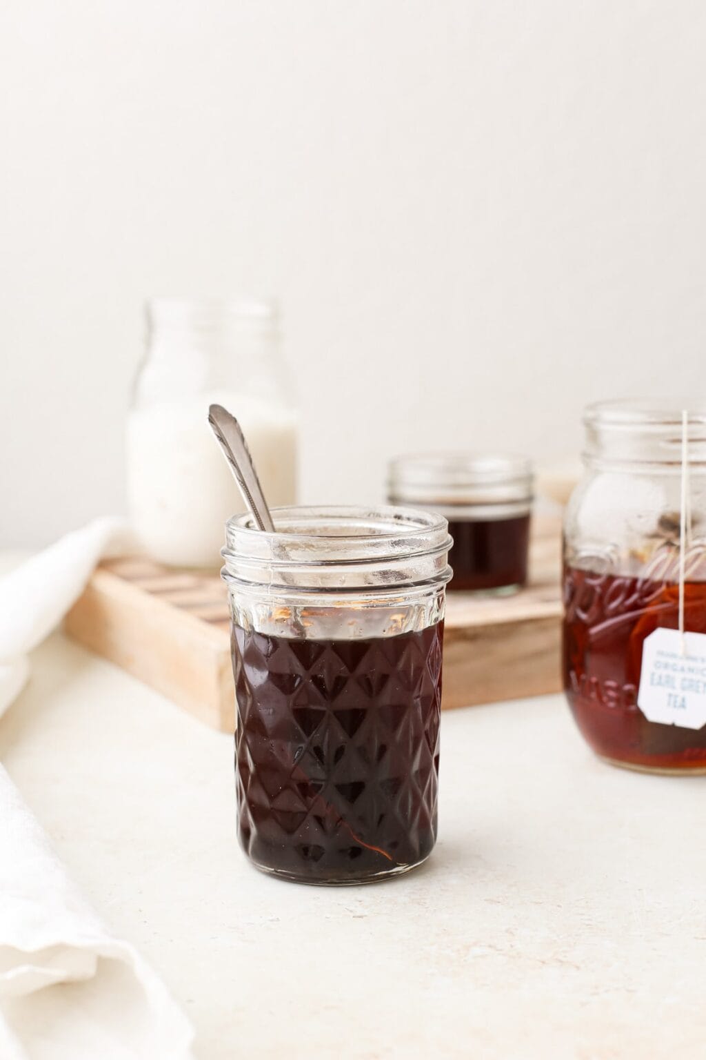 Earl Grey Simple Syrup - A Nourishing Plate