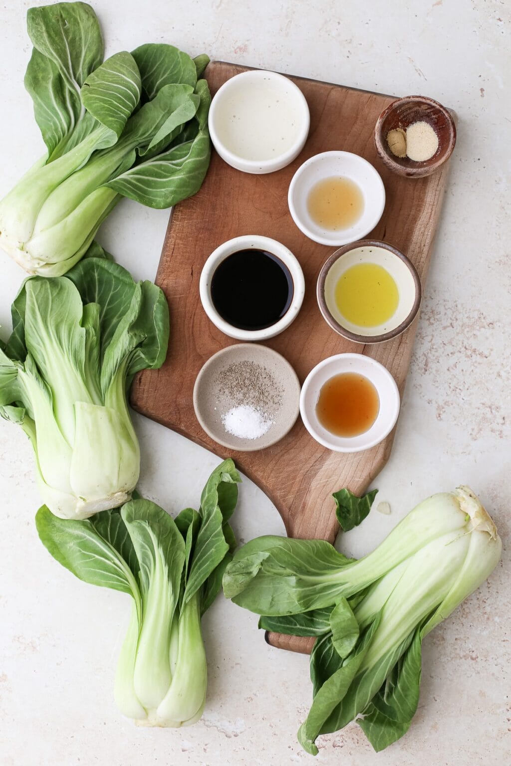Easy Oven Roasted Bok Choy - A Nourishing Plate