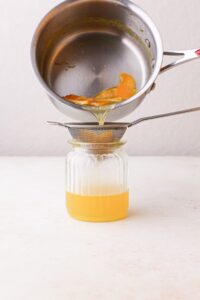 2-Ingredient Orange Simple Syrup - A Nourishing Plate