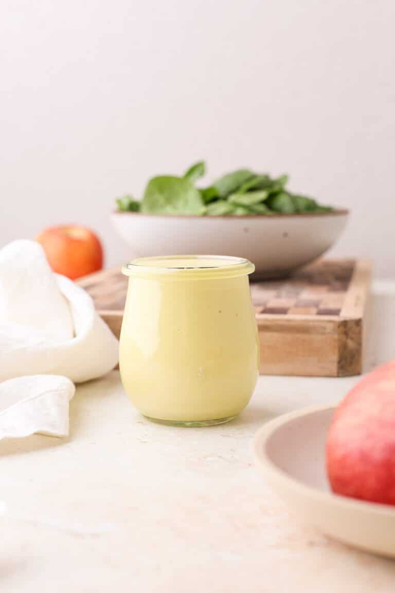 Tangy Apple Vinaigrette (Quick & Easy Recipe) - A Nourishing Plate