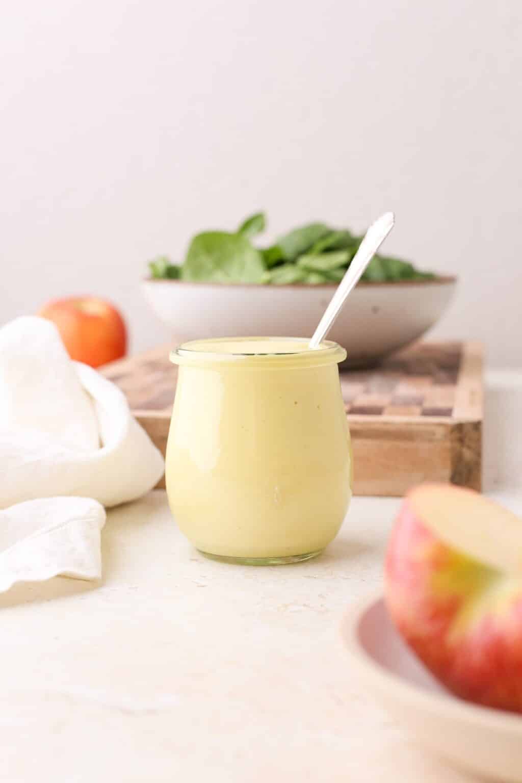 Tangy Apple Vinaigrette (Quick & Easy Recipe) - A Nourishing Plate