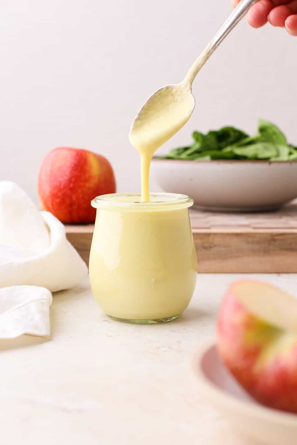Tangy Apple Vinaigrette (Quick & Easy Recipe) - A Nourishing Plate