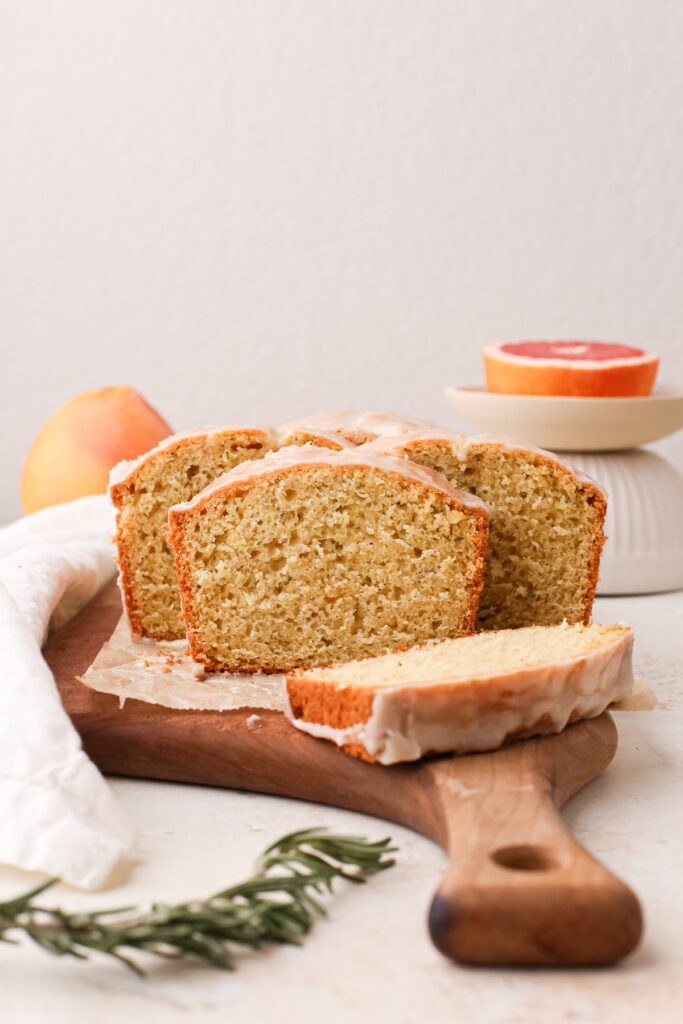Grapefruit Cake Loaf With Rosemary (Dairy Free, GF Option) - A ...