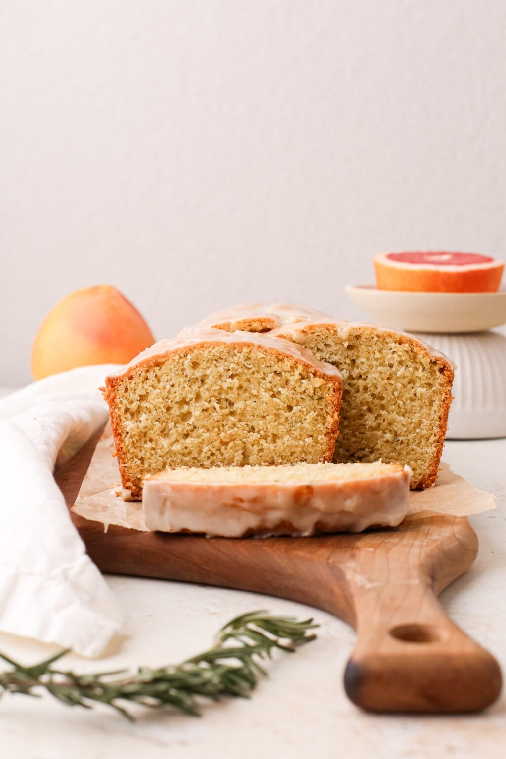 Grapefruit Cake Loaf With Rosemary (Dairy Free, GF Option) - A ...